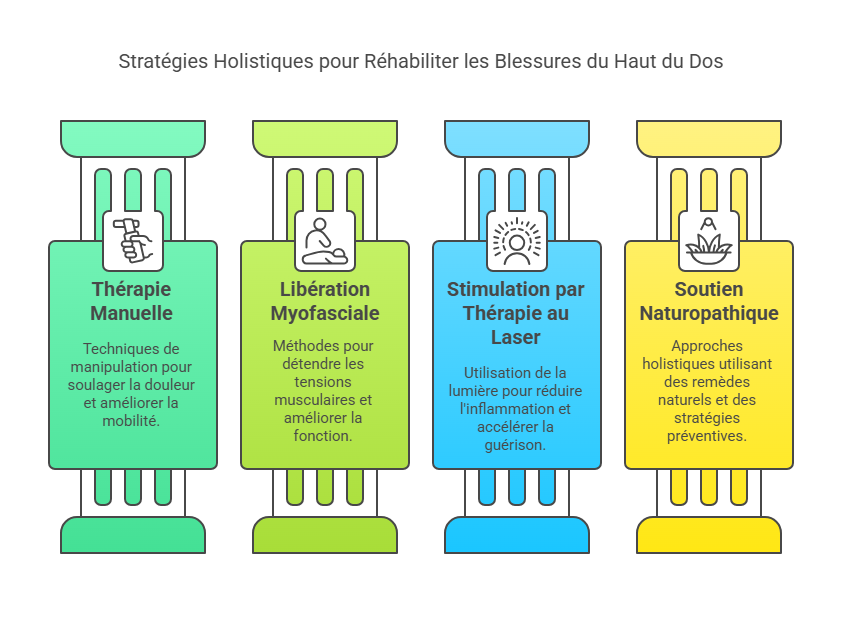 Blessures sportives de la région dorsale : causes et solutions
